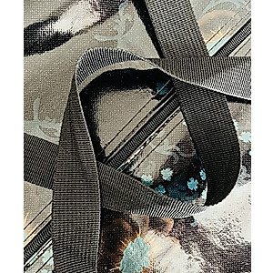 YiKitHom Extra Large Waterproof Storage Duffle Bag with Zippers and Handles Heavy Duty Cushion Cover Bag - 45x23x15.7 Inch