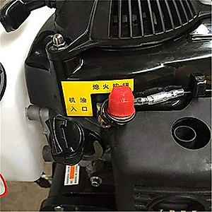4HP 4 Stroke Outboard Motor Boat Engine 52CC Aluminum Heavy Duty Boat Motor with Air Cooling System Fishing Boat Engine (4HP-4 Stroke)