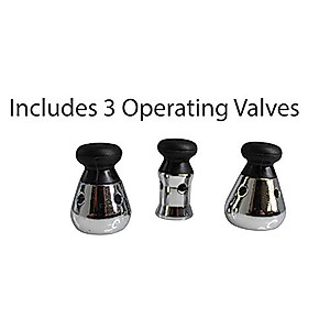 Mirro 92116 Polished Aluminum 5 / 10 / 15-PSI Pressure Cooker / Canner Cookware, 16-Quart, Silver