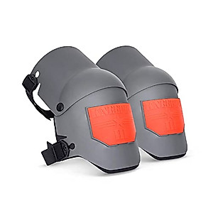 Sellstrom Ultra Flex III KneePro Knee Pads for Construction, Gardening, Flooring - Pro Protection & Comfort for Men & Women (Multiple Colors),Orange/Gray