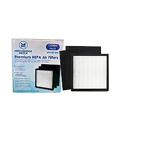 Complete Replacement Filter Kit - 1 HEPA Filters & 2 Carbon Pre-Filters Compatible with Oreck WK01234QPC Fits Airvantage WK10002QPC / Airvantage Plus Pet WK10052QPC Air Purifiers