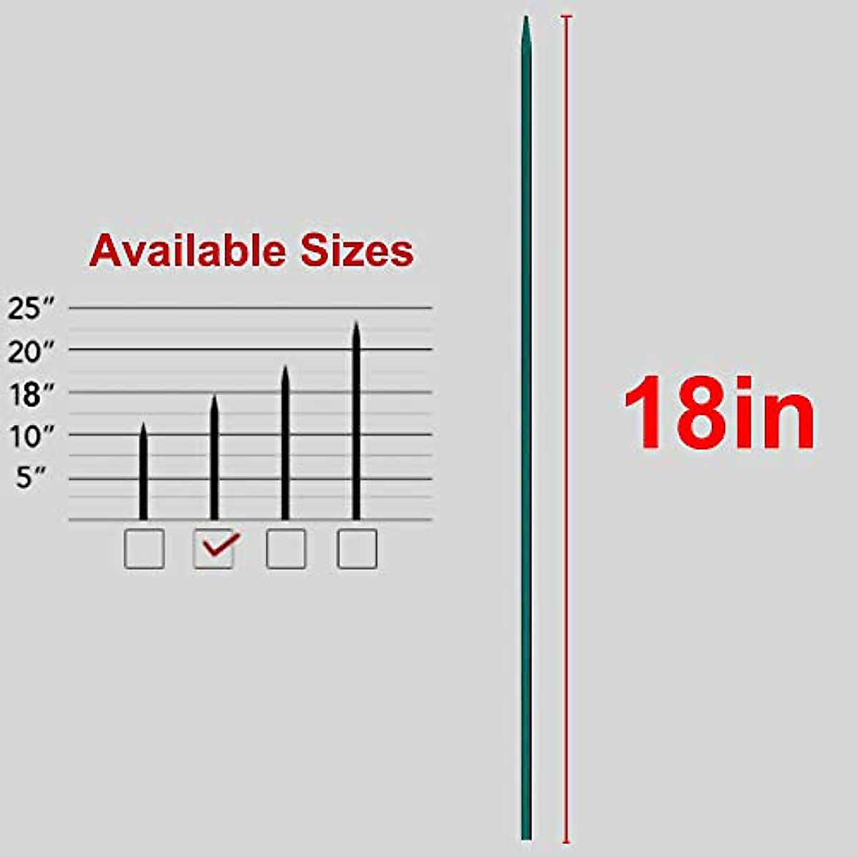 50 PCS 18 inches Plant Sticks Support,Green Bamboo Sticks,Garden Wood Plant Stakes,Floral/Orchid/Tomato Wooden Stakes Plant Support Stakes Wooden,Wooden Sign Posting Garden Sticks, Xgmelon787f