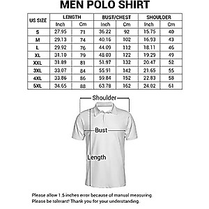 Rhodias Flamingo Shirt Flamingo Golf Shirt Floral Golf Shirts for Men Hawaiian Golf Blue Shirt Pink Ice Cream Watermelon