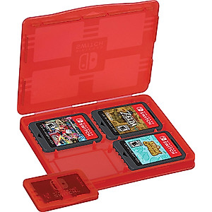 Game Traveler Mario Nintendo Switch Lite Case - Switch Lite Carrying Case for Switch Lite & Travel Case, Adjustable Viewing Stand, Bonus Game Case & Deluxe Carry Handle, Licensed Nintendo Game case