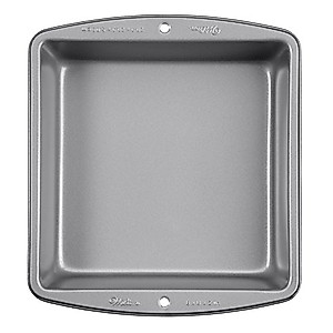 Wilton Recipe Right - 8-Inch Non-Stick Square Cake Pans, Multipack of 2
