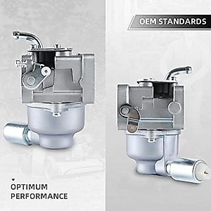 791230 Carburetor Replacement for Briggs & Stratton V-Twin 4 Cycle 20HP 21HP 23HP 24HP 25HP Vertical Engines Replace # 699709 499804 799230 MIA10632 405777 406777 407677 with Gasket and Cleaning Tools