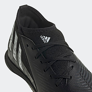 adidas Big Kid Predator Edge.3 Indoor Core Black/White/Vivid Red 4