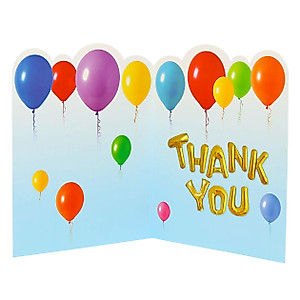 Iconikal Jumbo Greeting Card With Envelope, A Big Thank You, 11 x 14-Inch