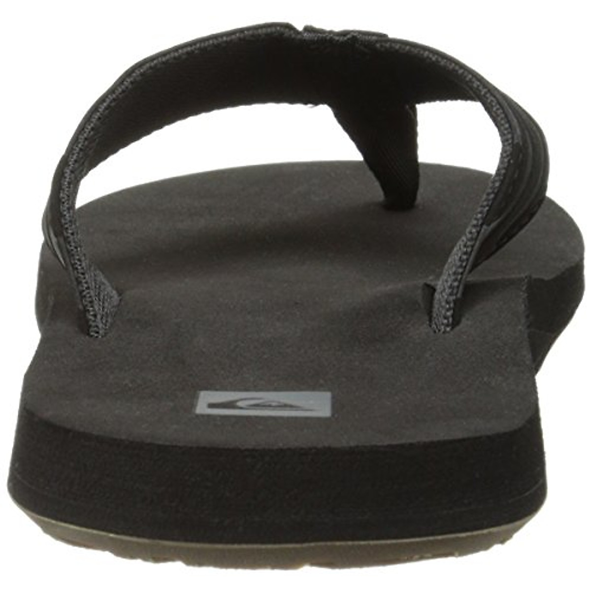 Quiksilver Men's Monkey Wrench 3 Point Sandal, Black/Black/Brown, 9 M US