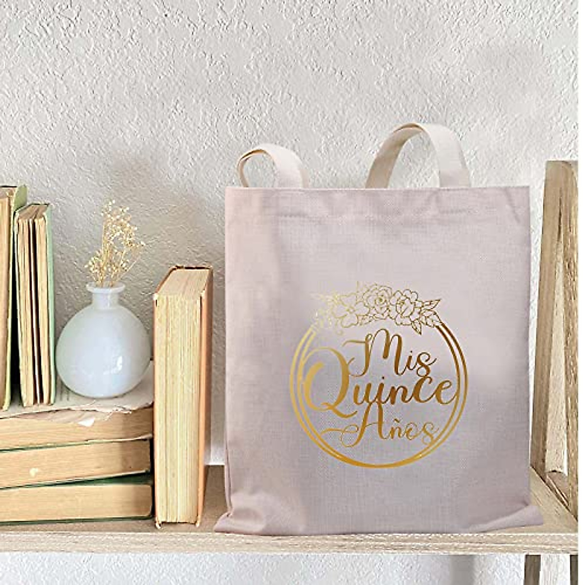 BDPWSS 15th Birthday Gift For Teen Girls Mis Quince Anos Latina Spanish Tote Bag (Mis Quince Anos TG 2)