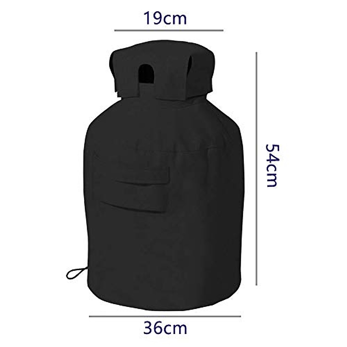 JIUCHEN Propane Tank Cover Storage Bag, 20lb BBQ Outdoor Waterproof Garden Gas Bottle Oxford Cloth Propane Tank Cover