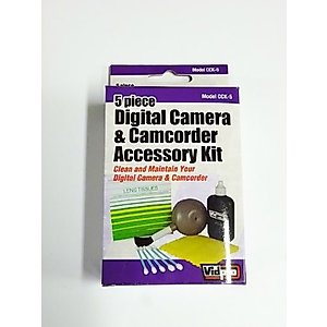 Nikon Coolpix S6900 Digital Camera Cleaning Kit Includes: Dust Blower Brush, Bottled Lens Solution, Non-Abrasive Cleaning Cloth, 25 Pack Lens Tissue, 5 Cotton Swabs