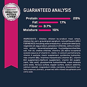 Eukanuba Senior Small Breed Dry Dog Food, 5 lb