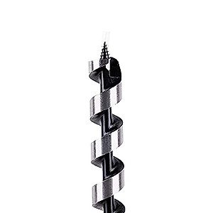 SOMADA 3/4-Inch x 12-Inch Auger Drill Bit for Wood, Hex Shank 3/8-Inch, Ship Auger Long Drill Bit for Soft and Hard Wood, Plastic, Drywall and Composite Materials