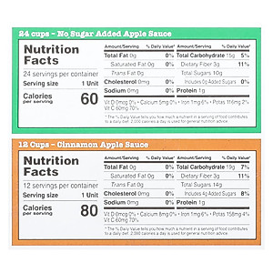 Tree Top Apple Sauce Cups Variety Pack, 4 oz., 36 Cups