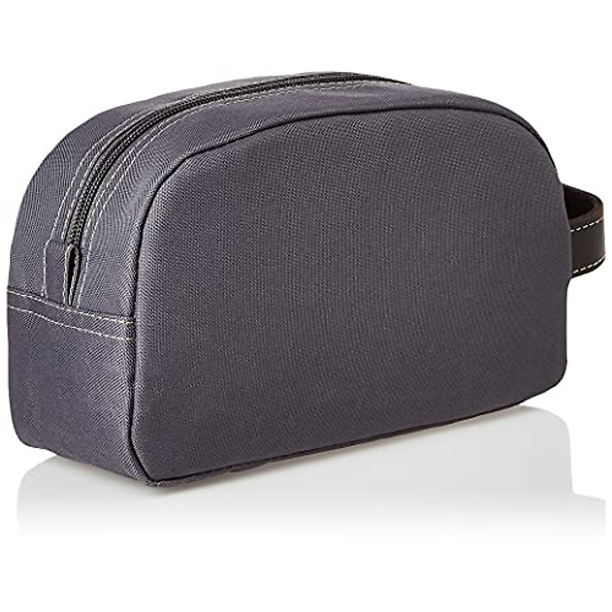 Timberland Men's Toiletry Bag Canvas Travel Kit Organizer, Charcoal, One Size