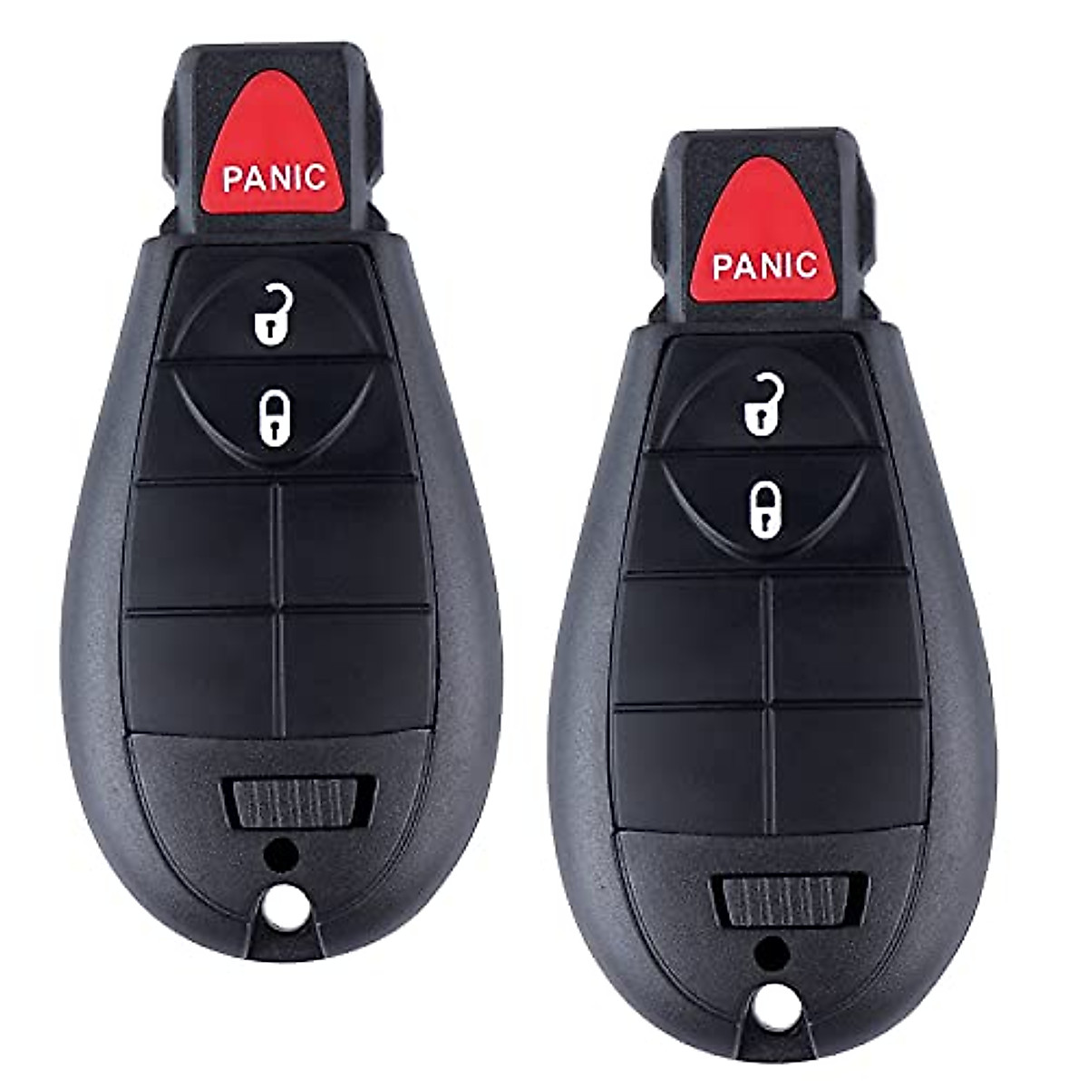 Car Keyless Entry Remote Control Key Fit for Dodge Challenger 2008-2014, Dodge Charger2008-2012, Grand Caravan2008-2016, Chrysler 300, RAM 1500 2500 3500 （M3N5WY783X） Pack of 2