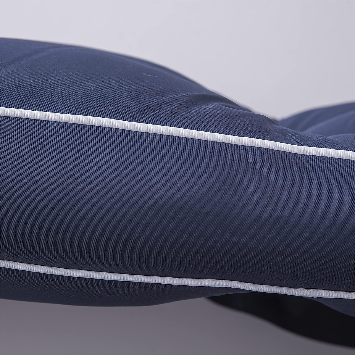 Maphissus 3 Seat 57 Inches Outdoor Porch Swing Cushions,Water-Resistant Tufted Patio Swing Replacement Cushions