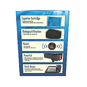 Aqua-Tech Ultra Quiet Power Filter, For Aquariums 20-40 Gallons
