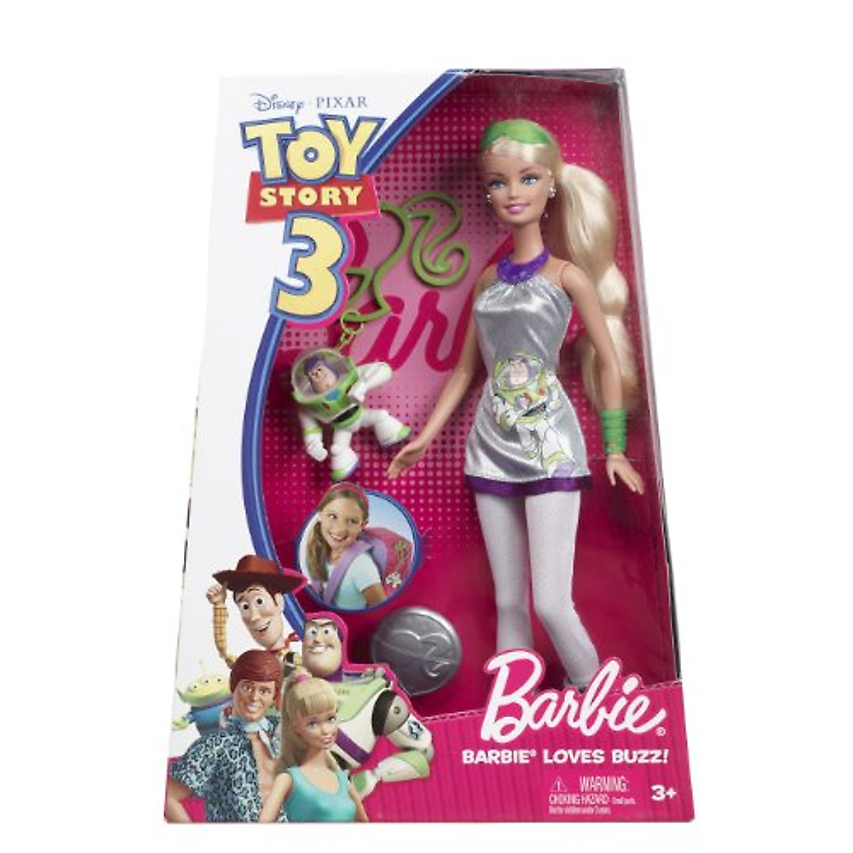 Barbie Toy Story 3 Barbie Loves Buzz Doll