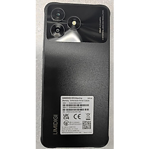 UMIDIGI G5 Mecha Rugged Smartphone Unlocked,Unisoc T606 8+8GB + 128GB 6.6" FHD Android 13 Cell Phone, IP68 Waterproof IP69K Rugged Phone, 50MP+2MP+8MP Camera, 6000mAh Battery Fast Charging,Black