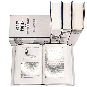 Juniper Books Harry Potter Castle and Owl Neutral Edition DUST Jackets ONLY | Custom Dust Jackets for Your 7-Volume Hardcover Harry Potter Book Set published by Scholastic | Books NOT Included