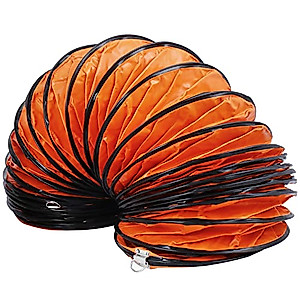 VEVOR Utility Blower Fan 10 inch with 10M Duct Hose,250MM Portable Ventilator,0.45HP 1520 CFM High Velocity Utility Blower,Mighty Mini Low Noise,for Factories Basements Shipyards Farm