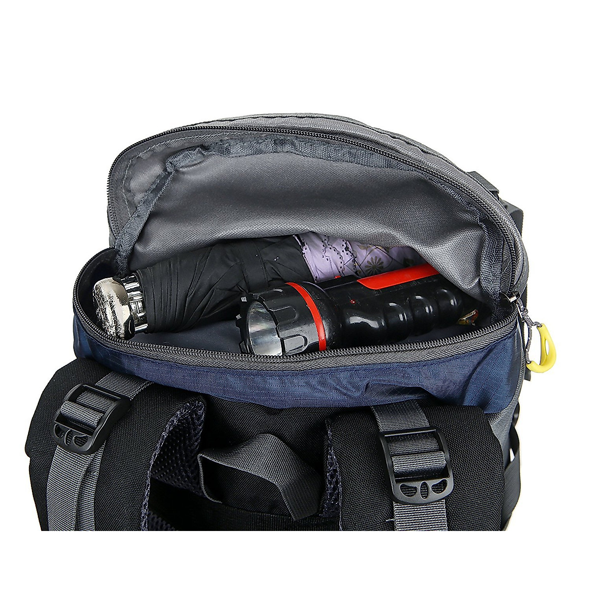 WoneNice 50L(45+5) Waterproof Hiking Backpack - Outdoor Sport Daypack with Rain Cover