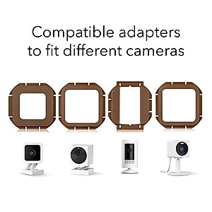 Wasserstein Bird Feeder Camera Case Compatible with Blink, Wyze, and Ring Camera for Bird Watching with Your Security Cam - (Camera NOT Included)