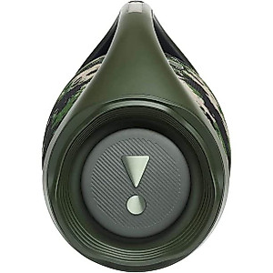 JBL Boombox 2 - Bluetooth Speaker, Powerful Sound Bass, IPX7 Waterproof, 24 Hours Playtime, Powerbank, PartyBoost for Speaker Pairing, for Home and Outdoor, and Megen Pertection Bag (Camo)