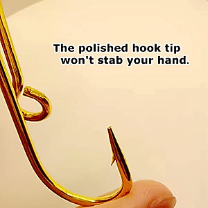 5Pcs Fish Hook Hat Clip,Fish Hook Hat Pin,Fisken Hat Brim Clip,Fish Hook for Hat Tie Clasp,Fashion Trend Hat Decoration(Silver)