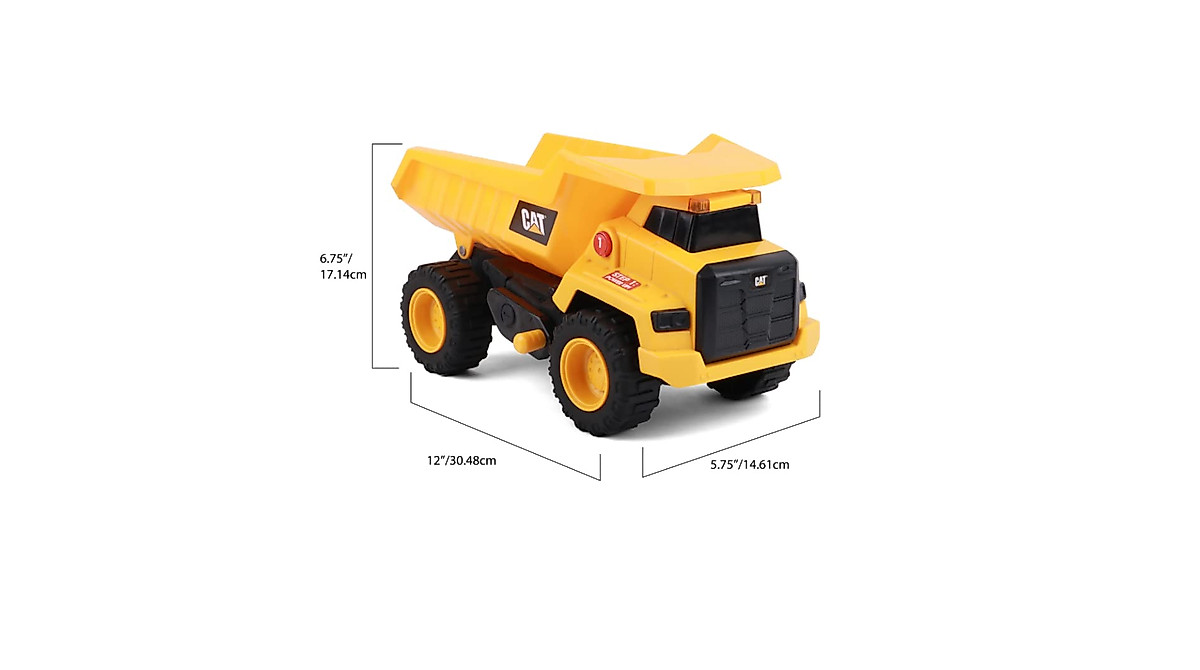 CAT Construction Power Haulers Dump Truck with Lights & Sounds