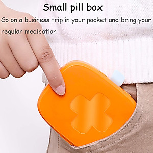 ZMQJEQANBG Family First Aid Box,Portable Medicine Chest Storage,First Aid Box, Portable Pill Drug Storage Box, Portable Medicine Medicine Chest with A Handle, for Household,Travel,Work S 25.5X19.5X19.