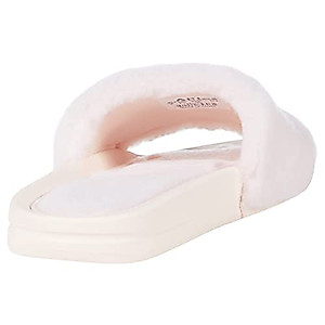 Athletic Propulsion Labs (APL) Shearling Slide Creme/Rose Dust 5 B (M)