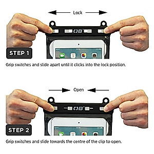 OverBoard Ipad Mini Waterproof Case, Black