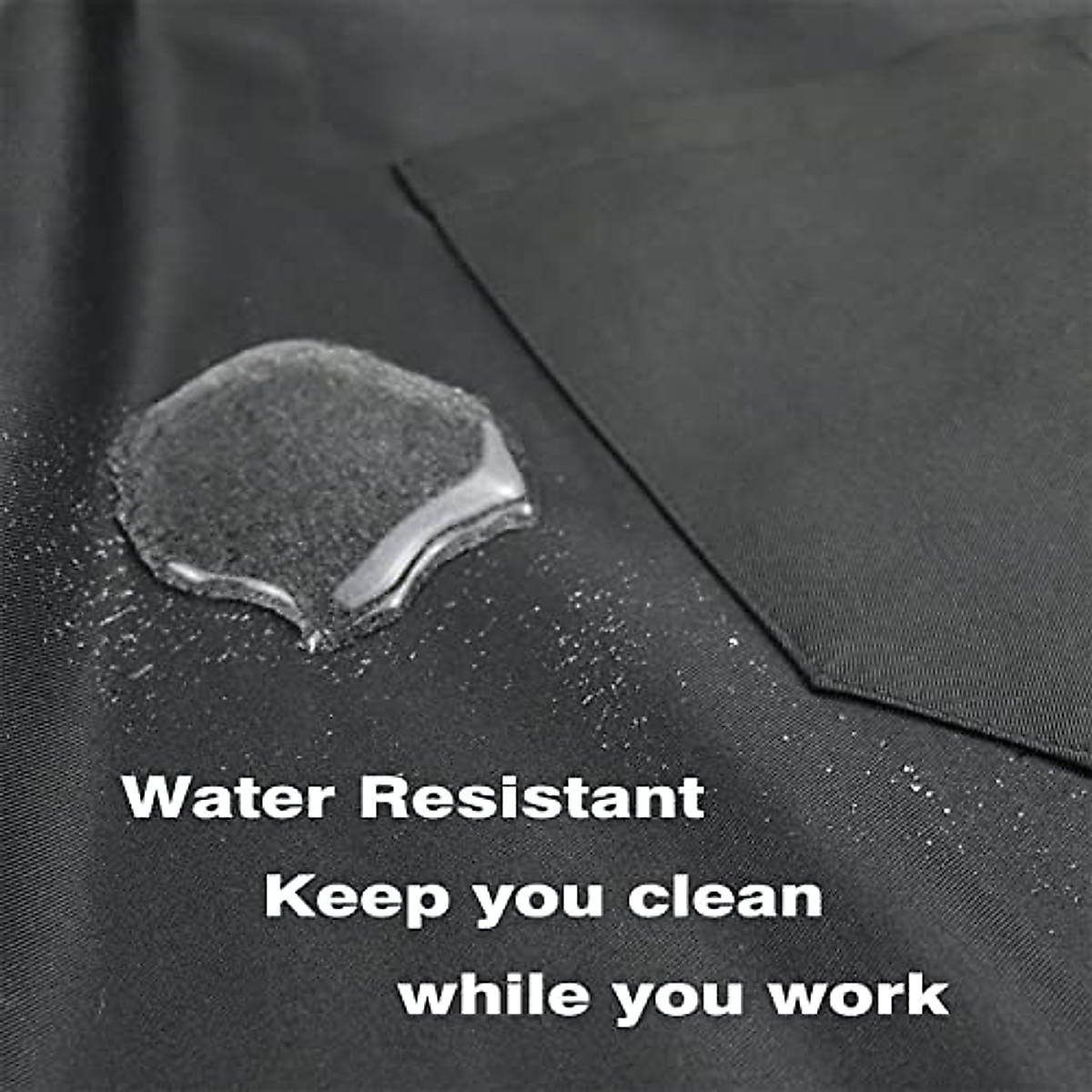 Oxpaynop Best Mom Ever Gifts, Cooking Aprons for Women with Pockets, Water Resistance apron Birthday Gift for Mother Wife Grandma (Best mom ever)