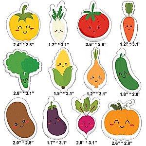 12 Pcs Vegetables Cookie Cutter Set Pumpkin Tomato Eggplant Corn Radish Potato Carrot Cucumber DIY Molds Stainless Steel Cute Sweet Pastry Biscuit Fondant Cake Pancake Sugar Baking Cookie Cutters