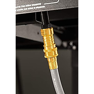 Blackstone Propane to Natural Gas Conversion Kit for Grill, Griddle – Compatible with Blackstone 28", 36" Griddles, Tailgater, Rangetop Combo & Single Burner Rec Stove – Hose, Quick Connect Fitting