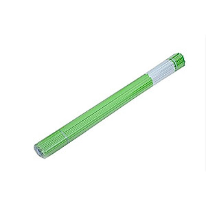 FiberMarker Reflective Driveway Markers 48-Inch Green 20-Pack 1/4-Inch Dia Driveway Poles for Easy Visibility at Night