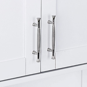 Elegant White Bathroom Wall Cabinet Over Toilet - Stylish 2-Door Medicine Cabinet with Adjustable Inner Shelves for Bathroom and Living Room Organization