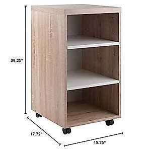 Winsome Wood Kenner Home Office, Reclaimed Wood