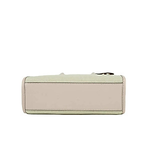 Michael Kors Mirella Small Shopper Top Zip Crossbody Bag Powder Blush Pink MK