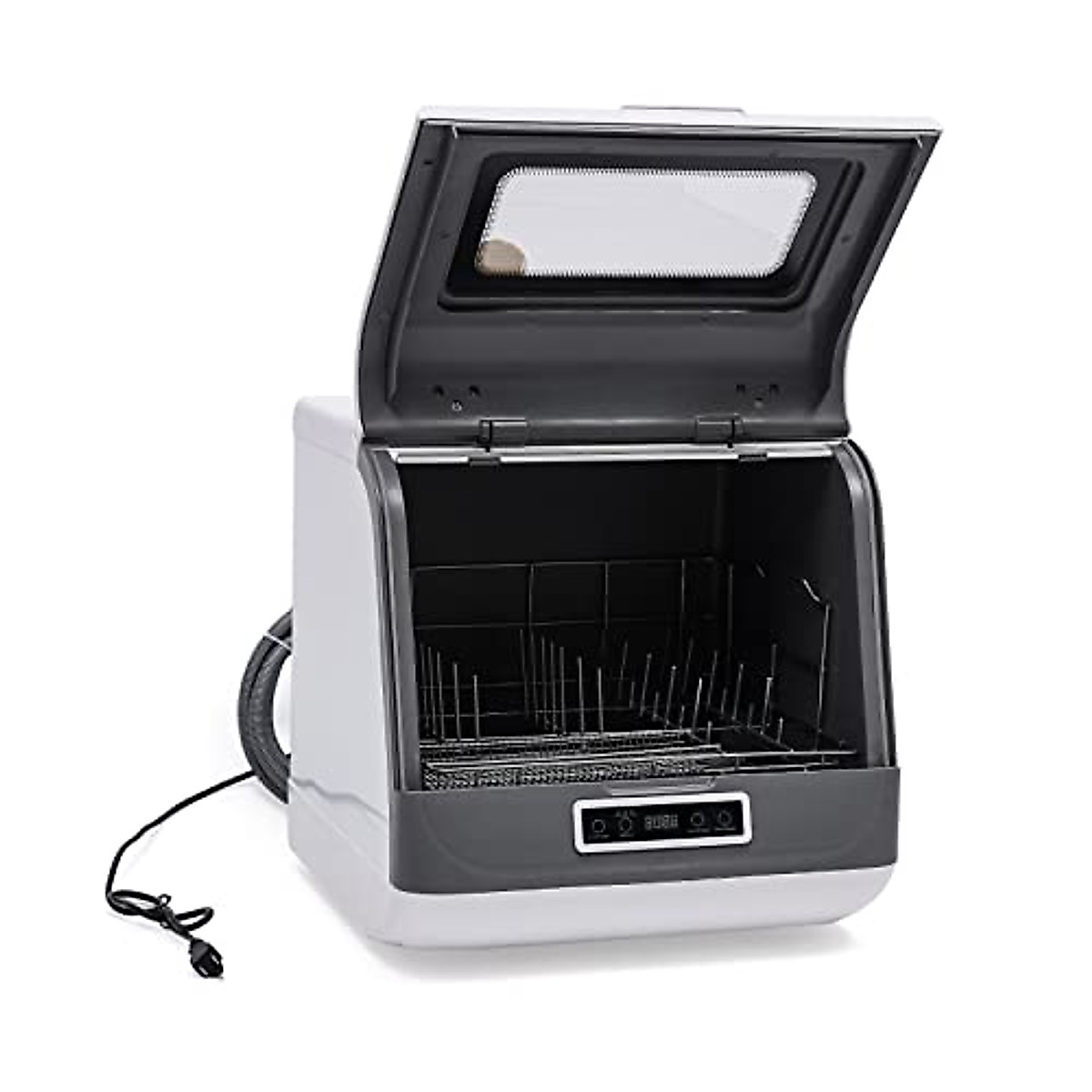 Countertop Dishwasher Portable Compact Dishwasher W/ 4 Washing Programs, Energy Save with Low Water Consumption, No Installation for Small Apartments, Dorms and RVs