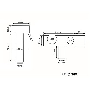 MINJING Bidet Sprayer for Toilet, Baby Cloth Diaper Sprayer, Brass Handheld Bidet Attachment for Personal Hygiene, Pet Shower, Wall Mount Bidet Faucet Gold