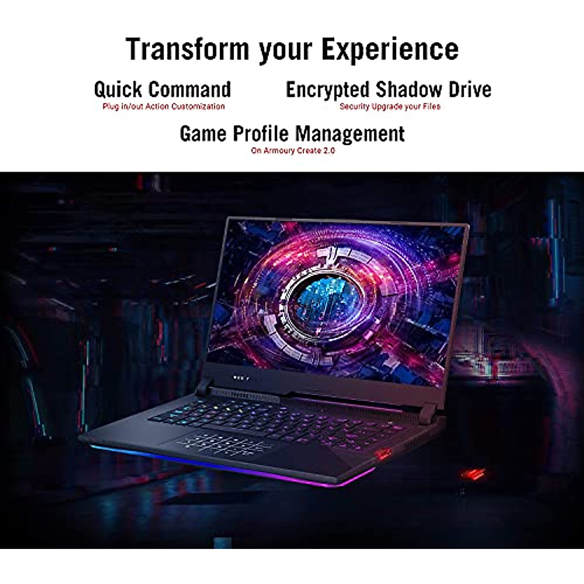 ASUS ROG Strix Scar 15 VR-Ready Gaming Laptop, 15.6”300Hz IPS FHD, AMD Ryzen 9 5900HX (4.60GHz 8 core), RGB Backlit KB, GeForce RTX 3080 (130W), Win 10, w/ Accessories (64GB RAM | 4TB PCIe SSD)