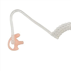 MaximalPower Medium Size Earmold Earbud Earplug Ear Insert for Motorola Kenwood Two-Way Radio Acoustic Coil Tube Audio Kits, Right, 10 Pack