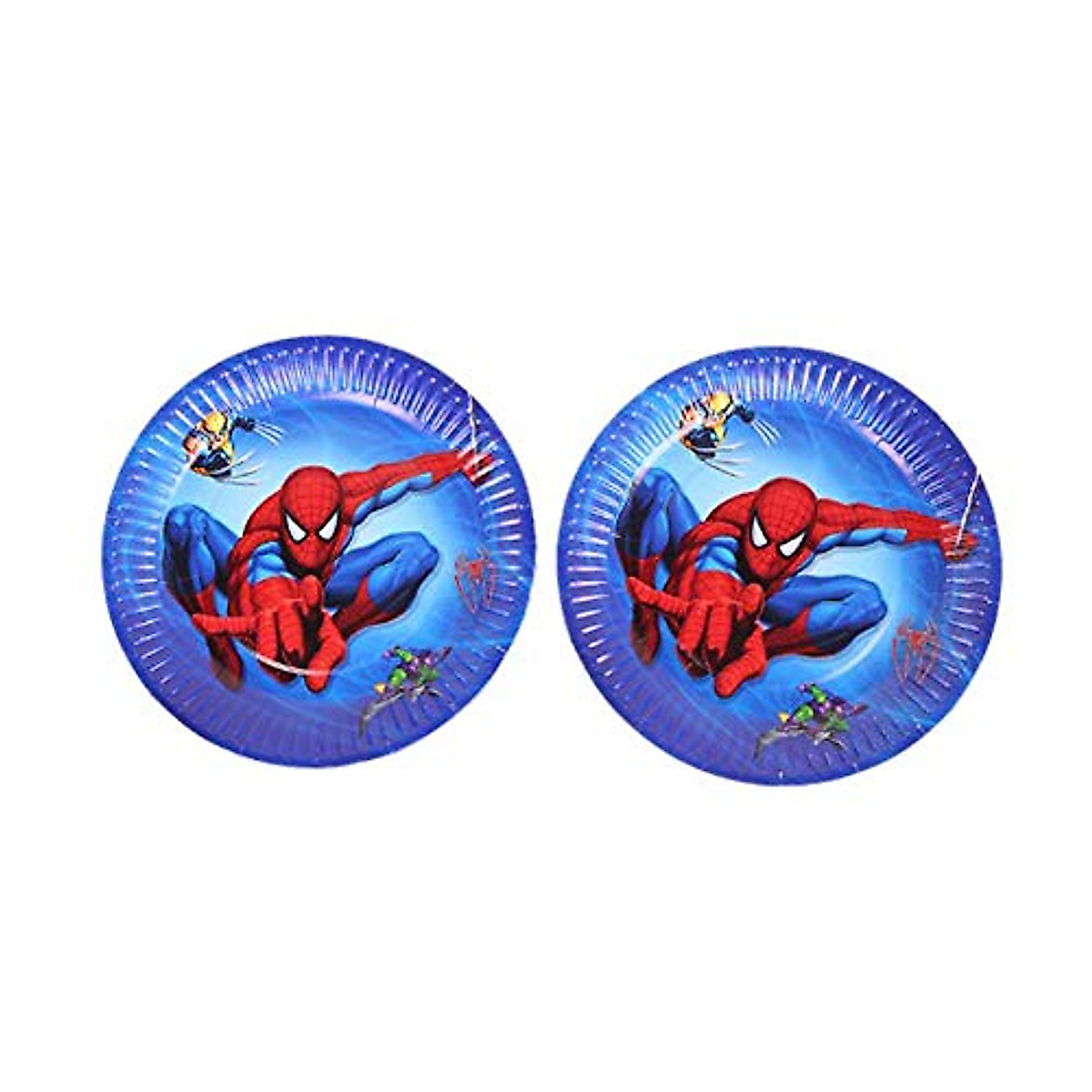 LOVSONG 72 PCS Spider Party Supplies Set Birthday Party Supplies Set Spider Table Cover Set - Serves 10 - Banner Flag , Spider Table Cover, Plates, Spider Cups, Napkins, Fork, Spoon, Knife, Straw