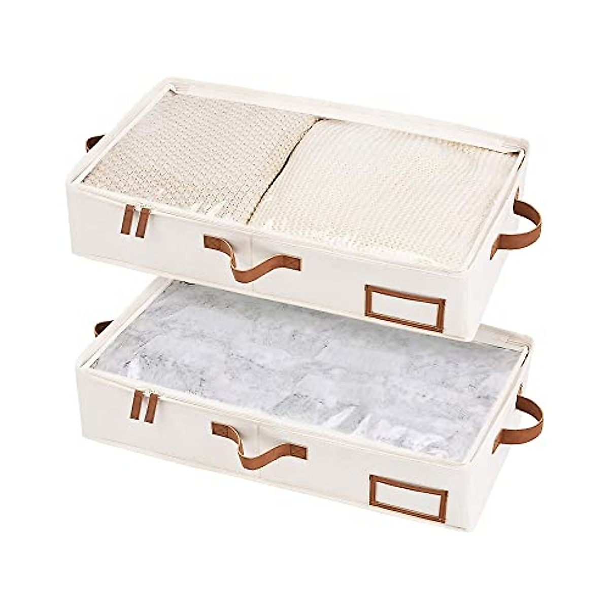 StorageWorks Underbed Storage Box and 32L Storage Bins with Lids