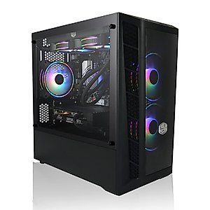 AVGPC Quiet Series Gaming PC Intel Core i5 6 Core 12400F up to 4.40 GHz, 16GB DDR4, GeForce GTX 1660 Super 6GB, 1TB NVME M.2 SSD WiFi…