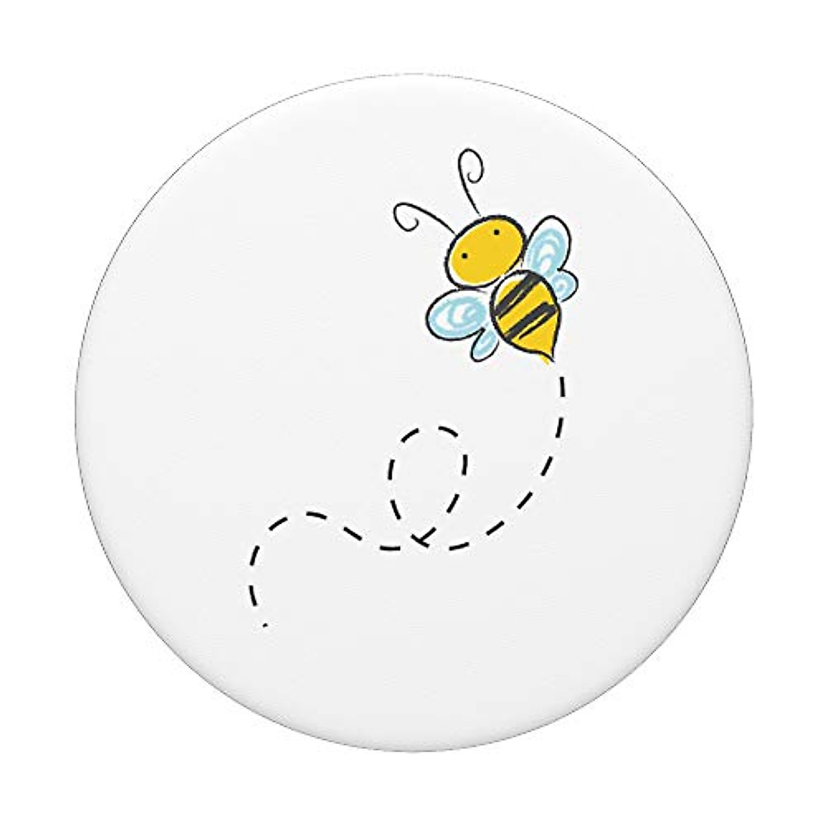 Cute Bumble Bee Cartoon PopSockets Swappable PopGrip